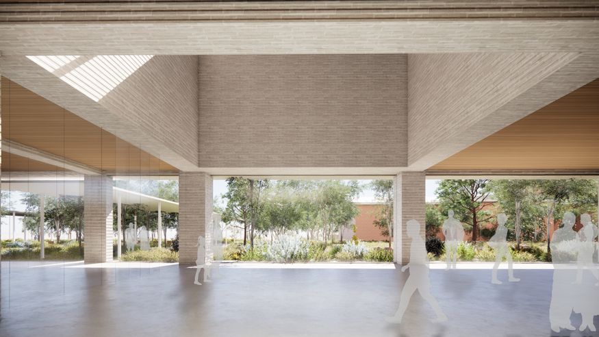 Designs released for Albury Wodonga Regional Hospital | ArchitectureAu Designs released for Albury Wodonga Regional Hospital | ArchitectureAu