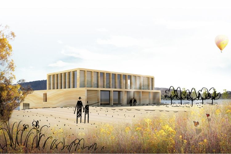 The Lodge on the Lake Design Ideas Competition | ArchitectureAu