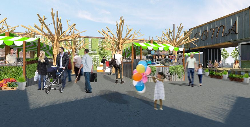 Melbourne pop-up market | ArchitectureAu