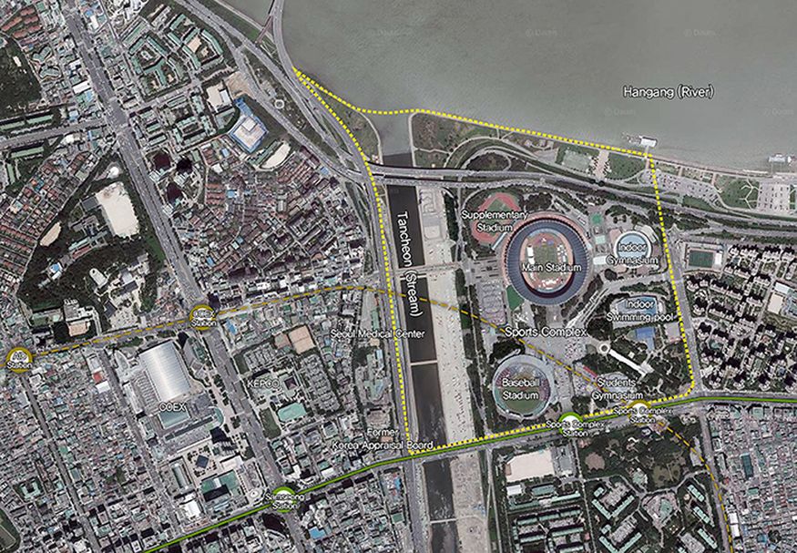 International ideas competition for Korean sports complex | ArchitectureAu