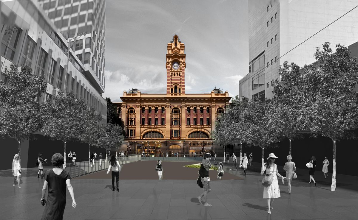 Flinders Street Station designs unveiled | ArchitectureAU