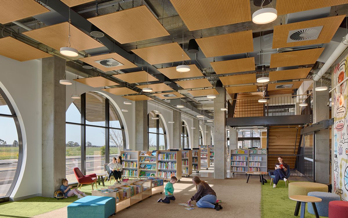 Biyal-a Armstrong Creek Library by Buchan | ArchitectureAu