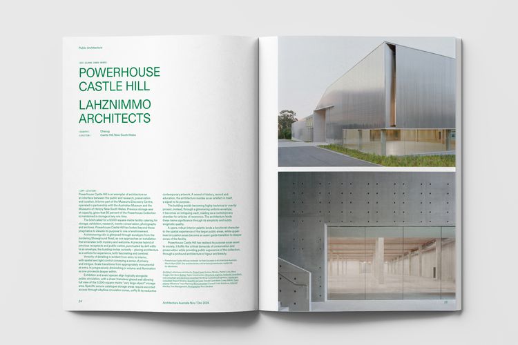 AA November/December 2024 preview | ArchitectureAu