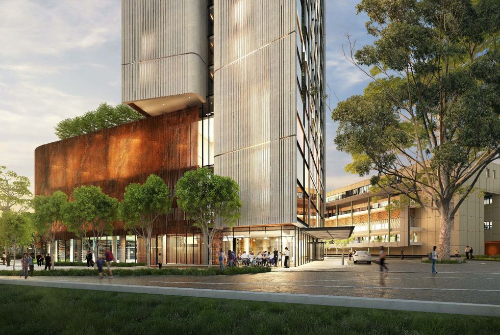 Stadium hotel overlooking Parramatta Park proposed | ArchitectureAu
