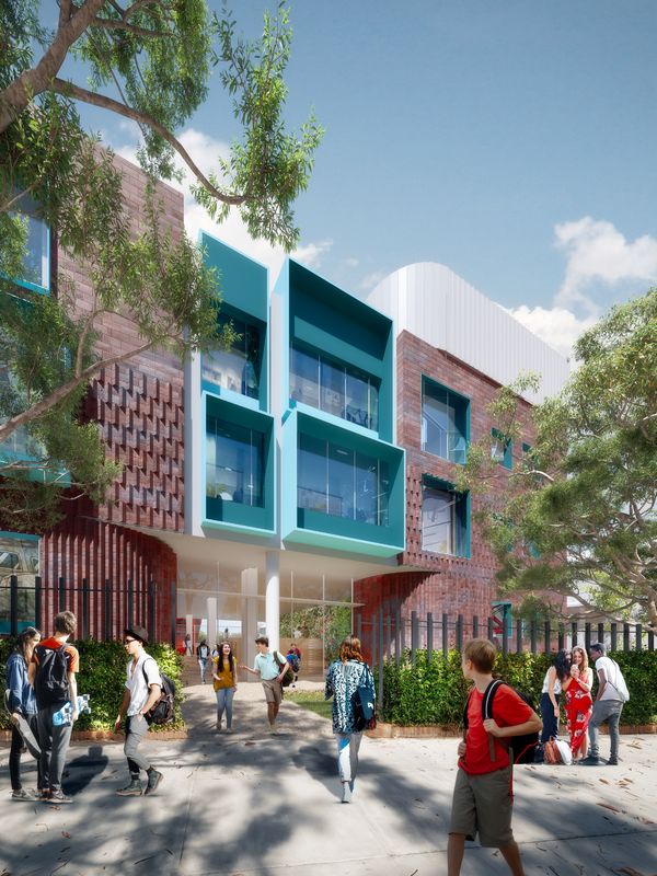 Major upgrade to Sydney high school | ArchitectureAu