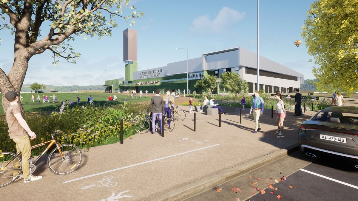Hobart’s showground plans on show | ArchitectureAu