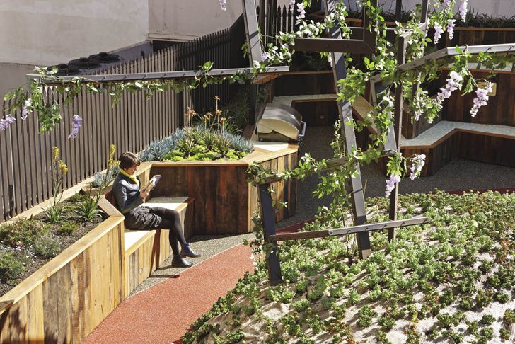 131 Queen Street rooftop by Bent Architecture | Landscape Australia