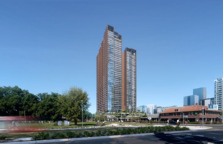 Design selected for Parramatta towers | ArchitectureAu