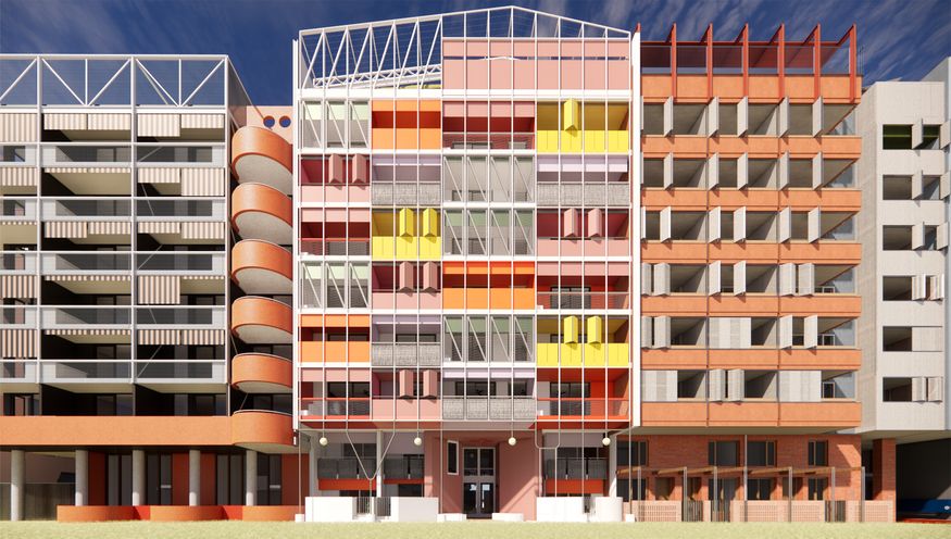 Five-building Nightingale complex proposed for Melbourne's Brunswick ...