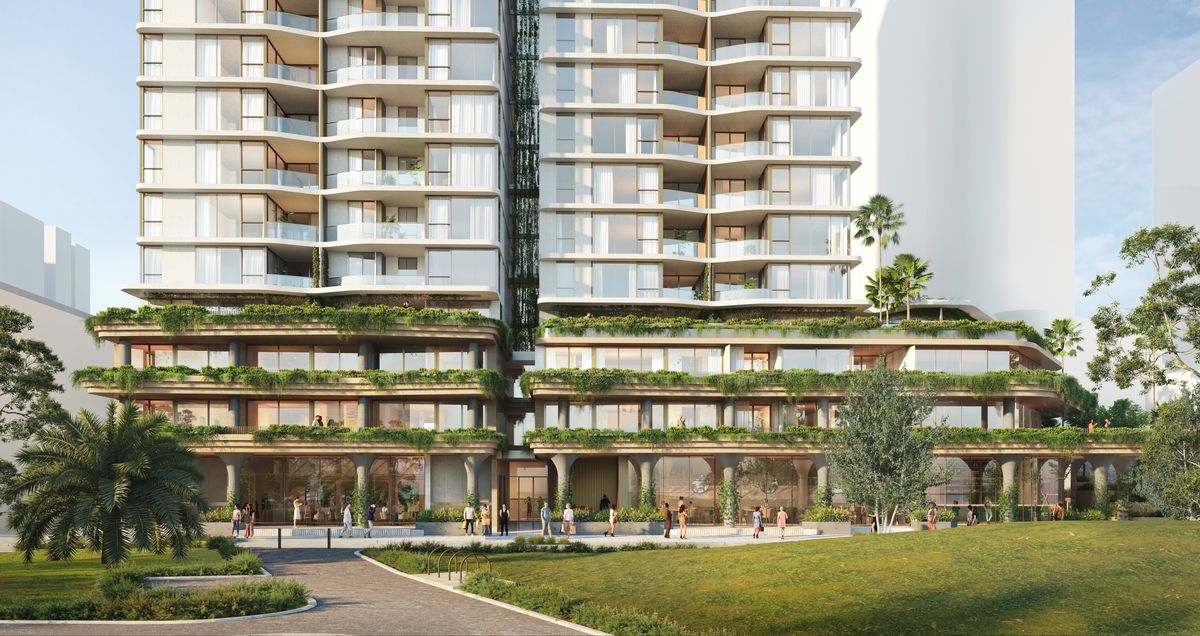Three-tower complex to transform Gosford skyline | ArchitectureAu