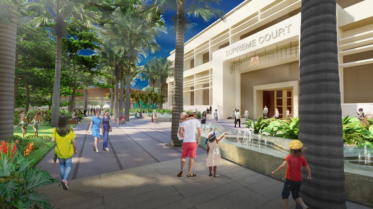 A tropical activation: Darwin Civic and State Square Masterplan ...