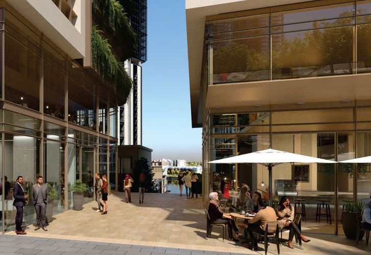 Two towers ‘formed with golden proportions’ | ArchitectureAu