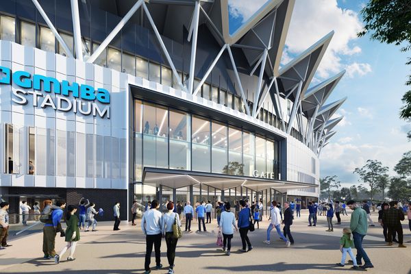 Geelong oval redevelopment underway | ArchitectureAu