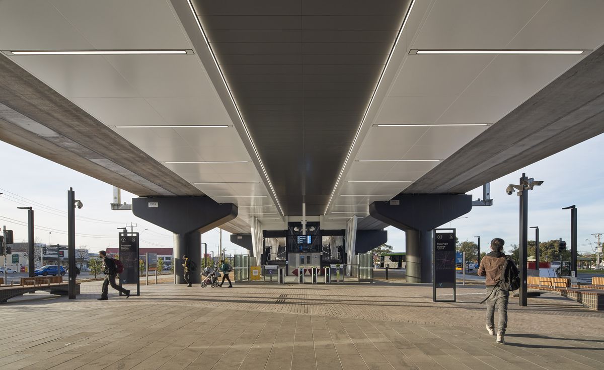 Suburban railway station recalls local history | ArchitectureAu