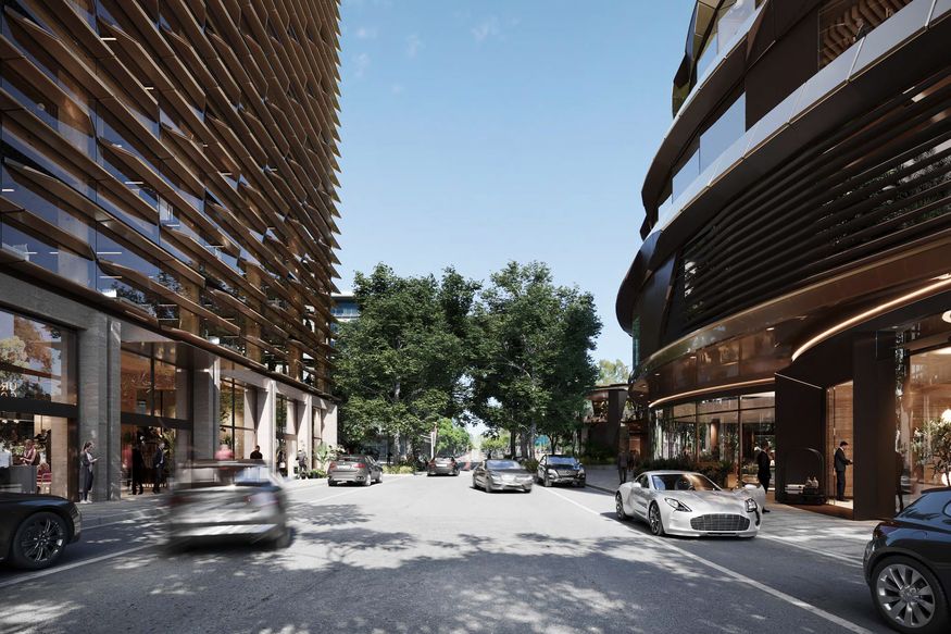 45-storey tower proposed as part of Sydney Olympic Park development ...