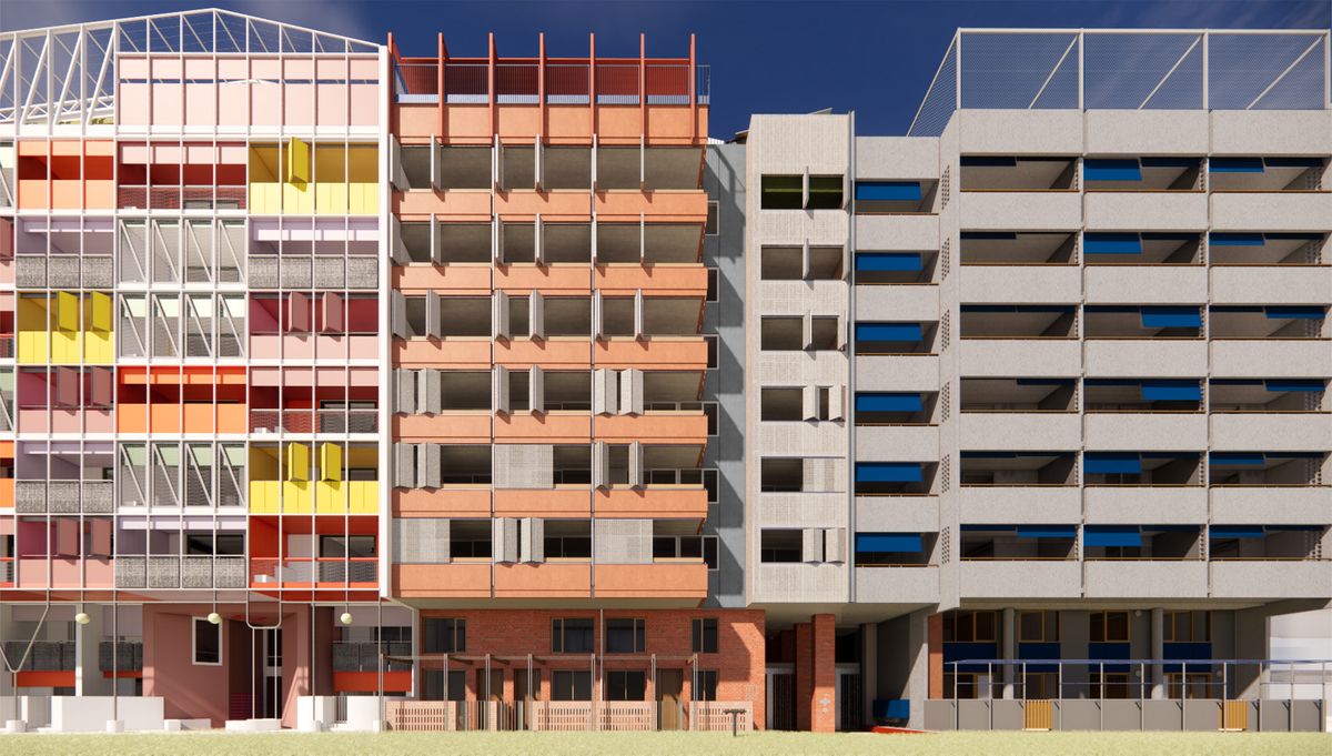 Five-building Nightingale complex proposed for Melbourne's Brunswick ...