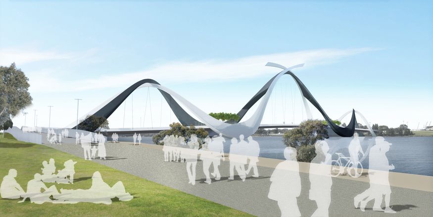 ‘Sinuous,’ ‘slender’ Perth footbridge to be constructed locally after ...