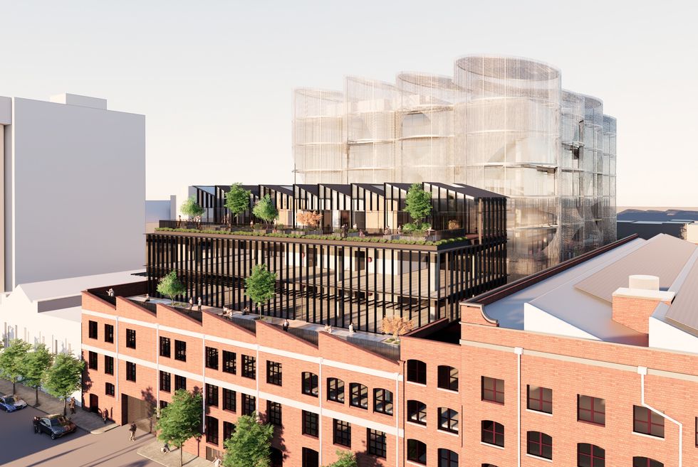 Silo office building to be built at Younghusband wool store ...