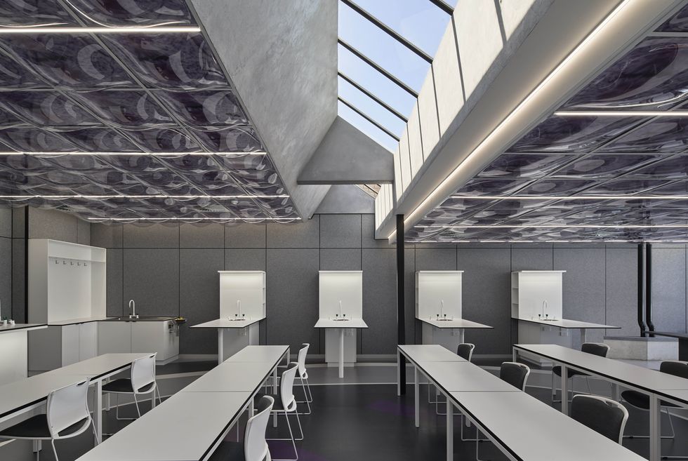 A cellular concept for school science labs | ArchitectureAu