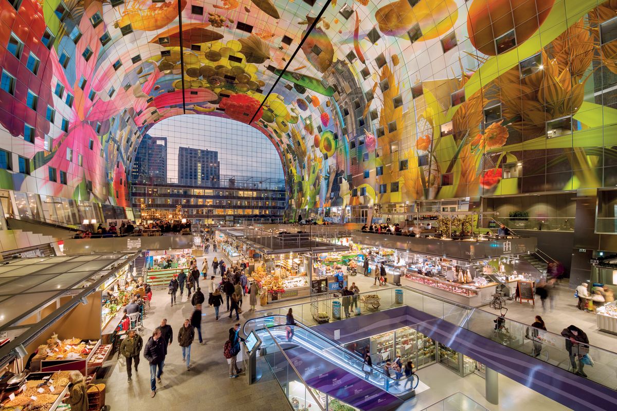 A city's interior: MVRDV's Market Hall | ArchitectureAu