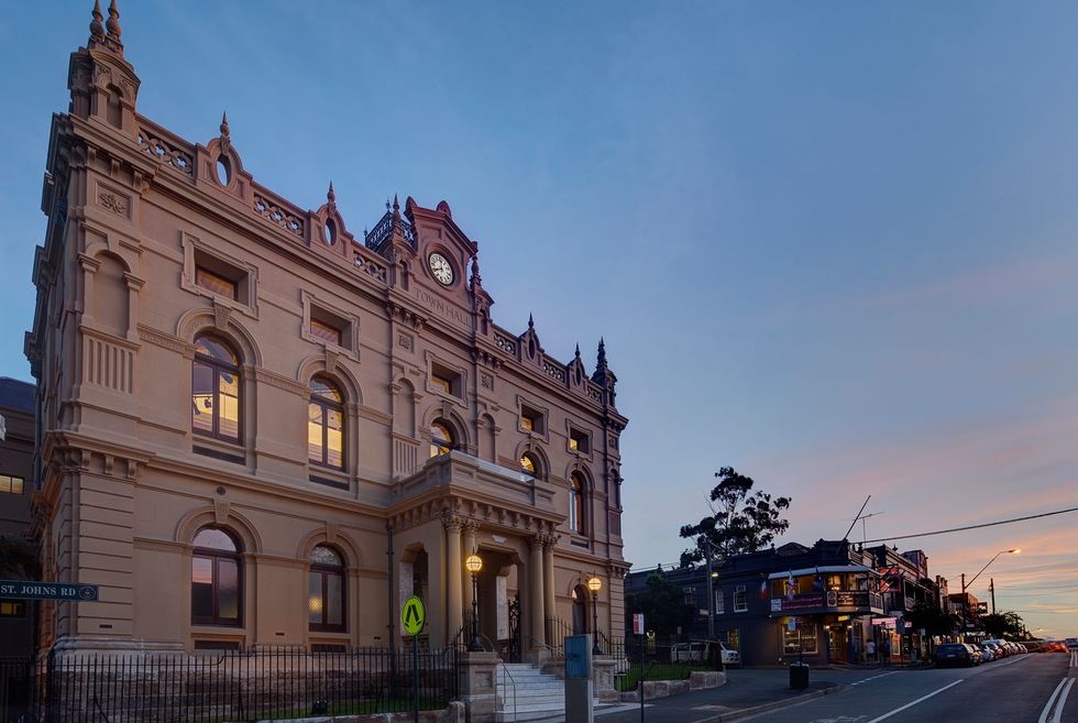 Glebe Town Hall | ArchitectureAu