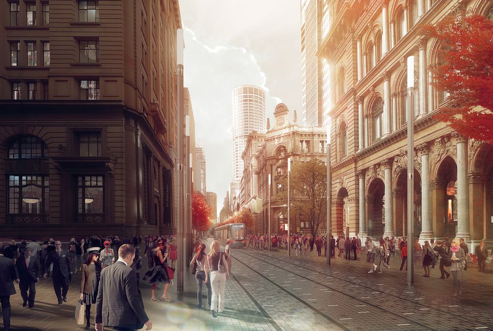 Competition to re-imagine Australia's first street | ArchitectureAu