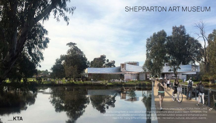 Finalists' designs revealed for new Shepparton Art Museum | ArchitectureAu