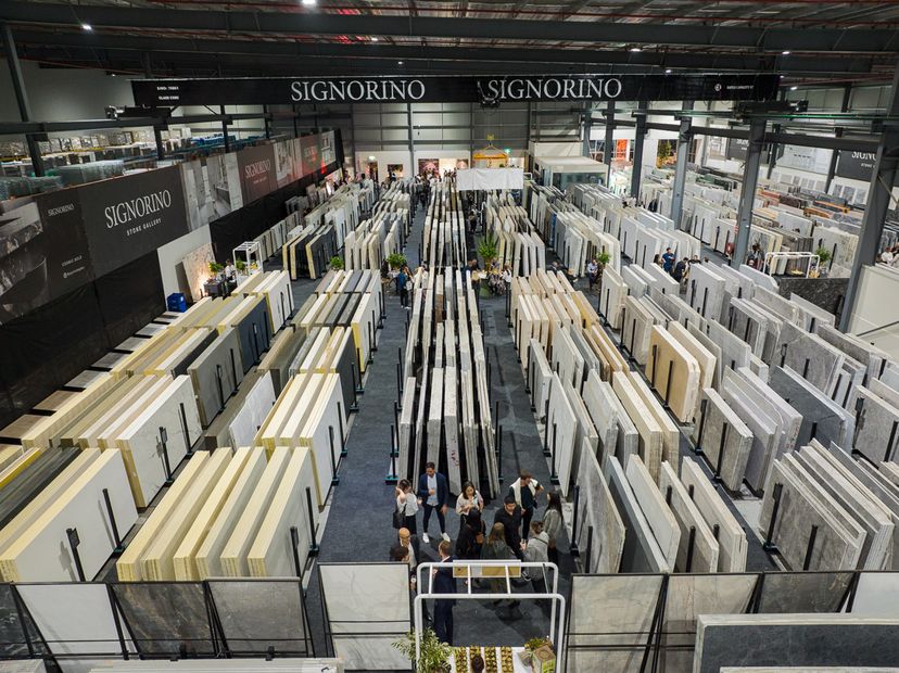 Expanded Signorino Stone Gallery launches | ArchitectureAu