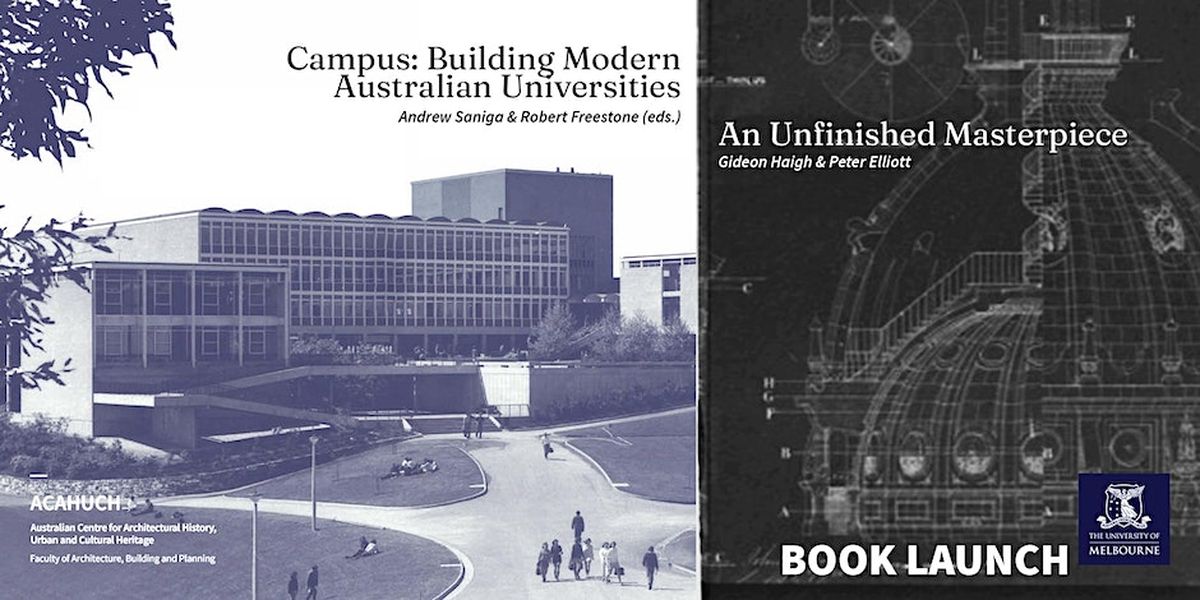 ACAHUCH to host dual book launch | ArchitectureAu