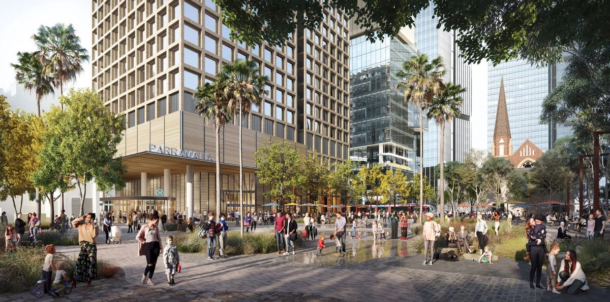 Concept plans released for Parramatta metro over-station development ...