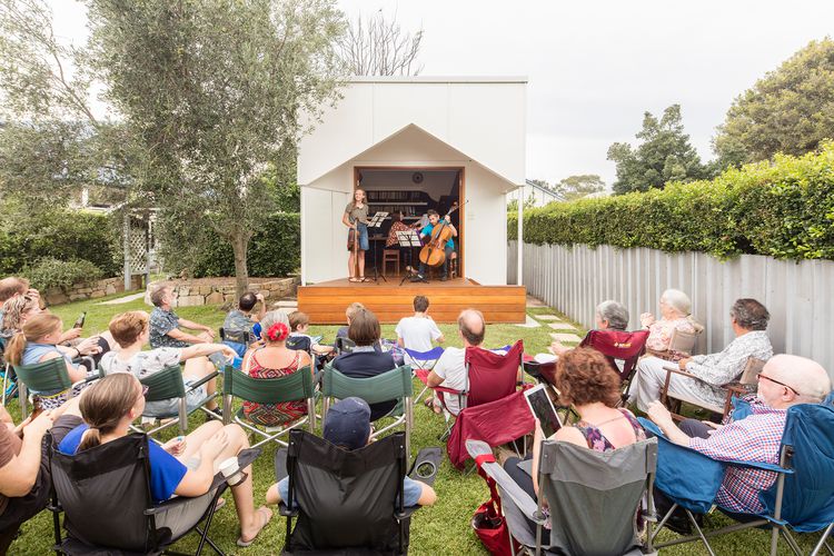 Whimsy and wonder: Backyard Music Studio | ArchitectureAu