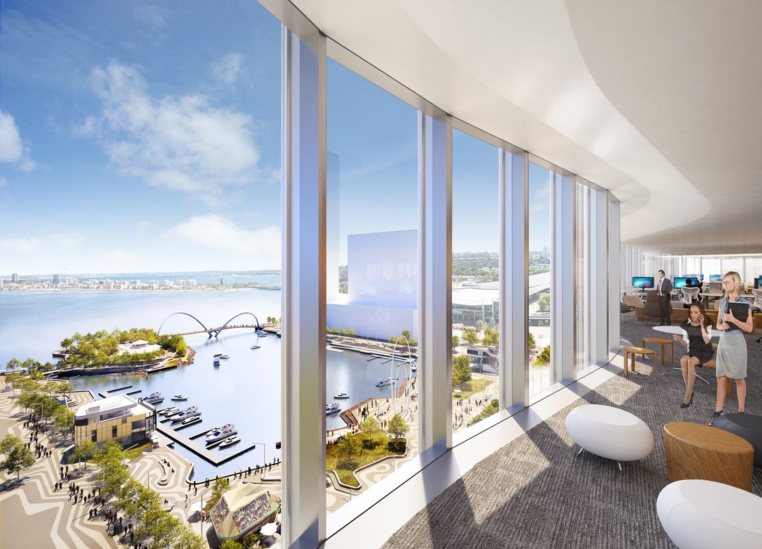 Hassell’s 30-storey tower on Perth’s Elizabeth Quay approved ...