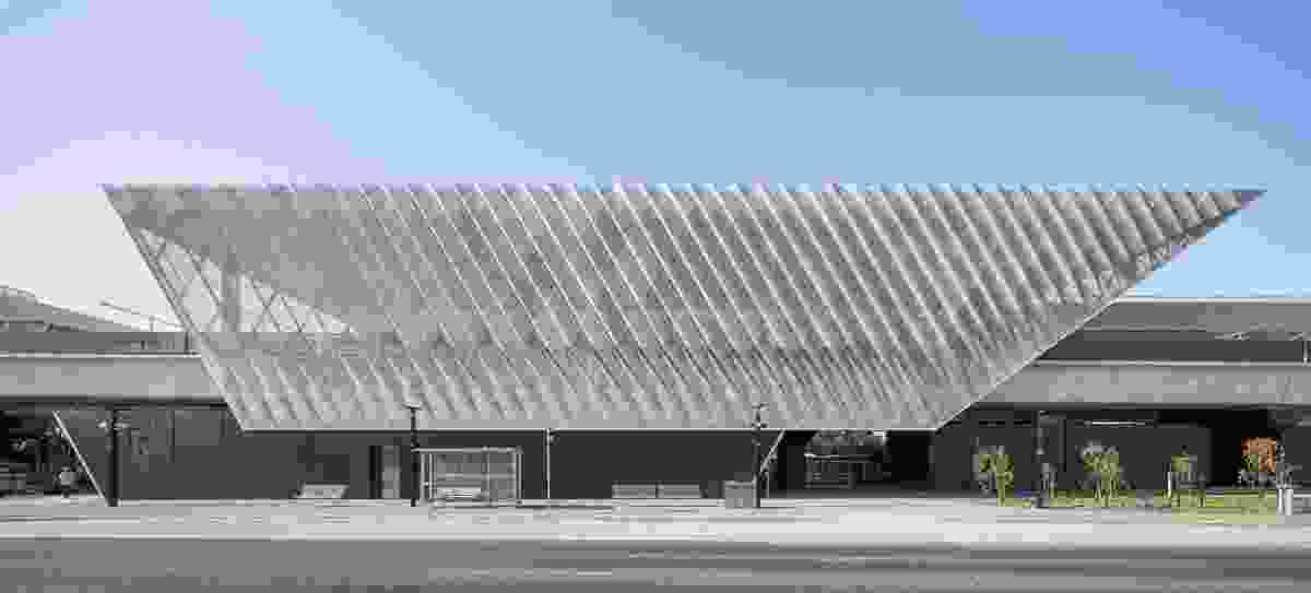 Suburban railway station recalls local history | ArchitectureAu