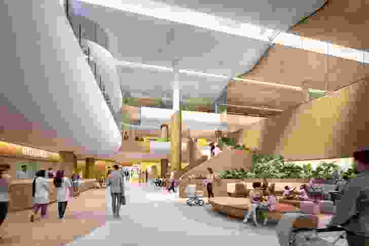 Designs for all-electric Melbourne hospital unveiled | ArchitectureAu