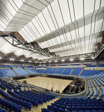 Big serve: Margaret Court Arena | ArchitectureAU