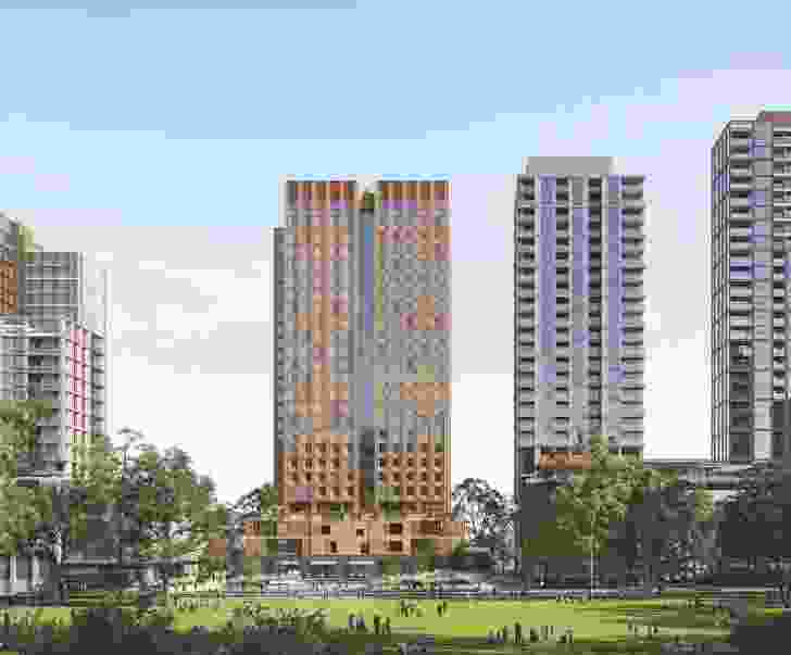 Over-station development at Waterloo Metro on exhibition with major ...