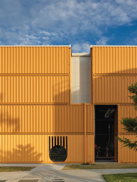 Flipside Circus’s Brisbane Circus Centre by Blok Modular | ArchitectureAu