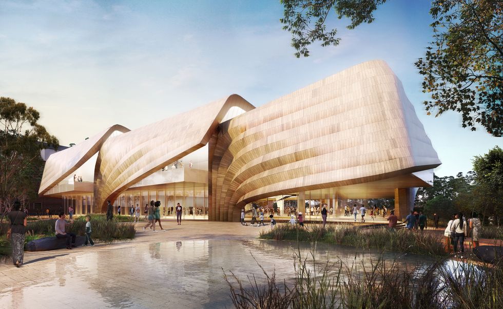 New vision of Adelaide's Aboriginal art museum | ArchitectureAU