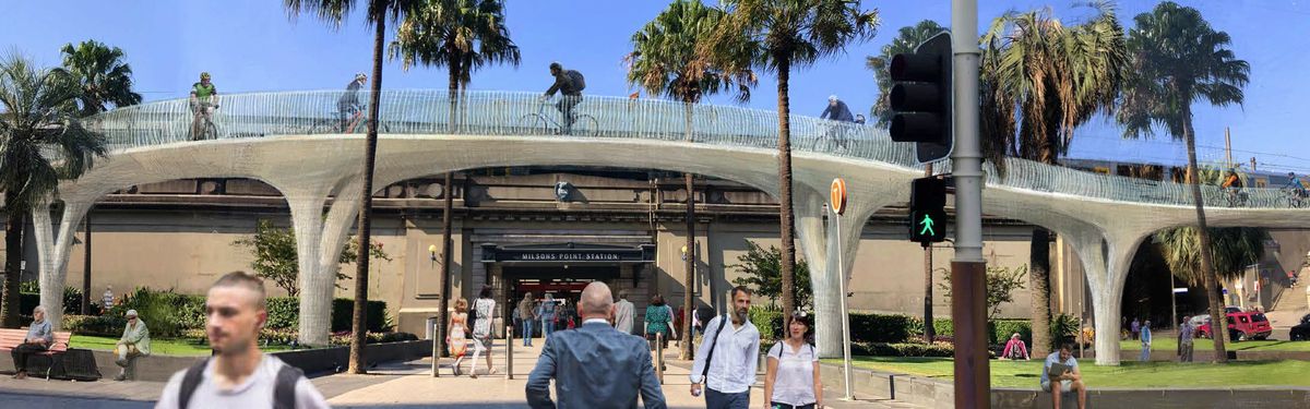 Competition to design Sydney Harbour Bridge cycle ramp | ArchitectureAu