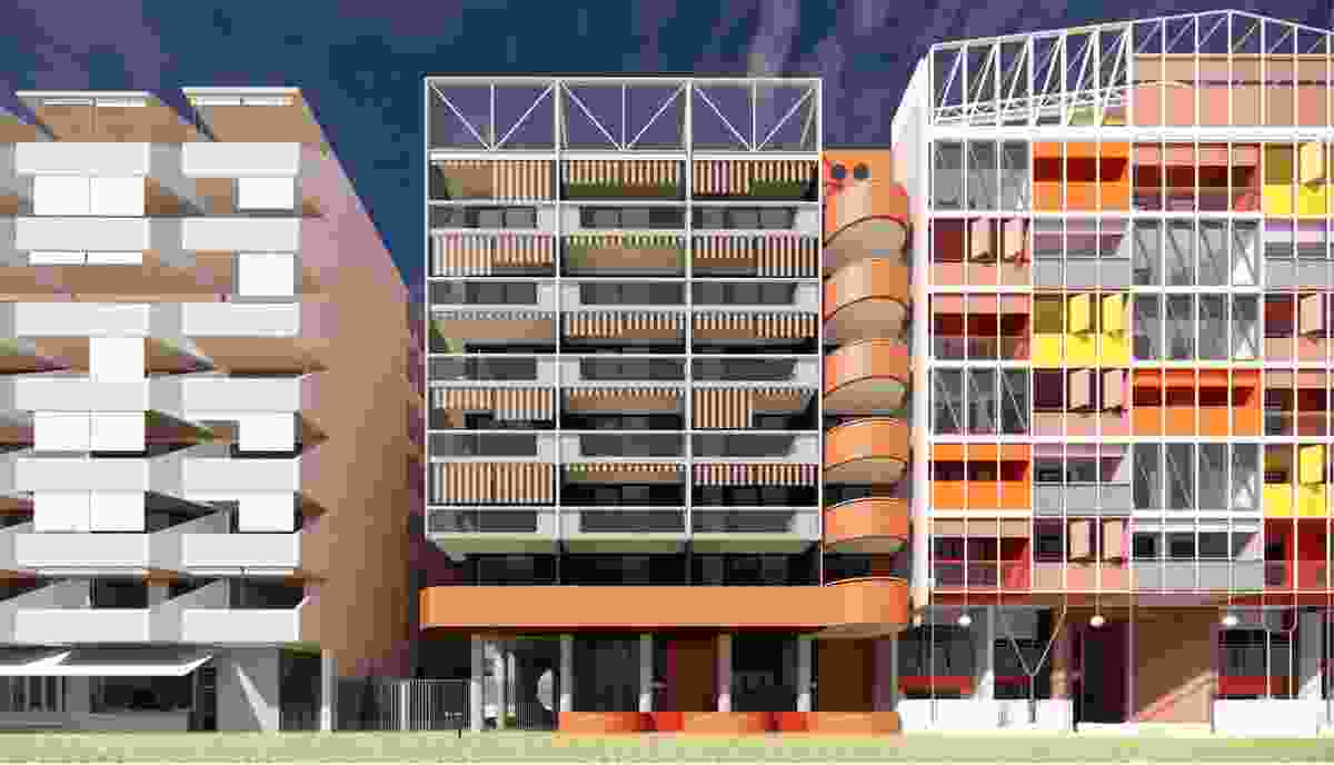 Five-building Nightingale complex proposed for Melbourne's Brunswick ...