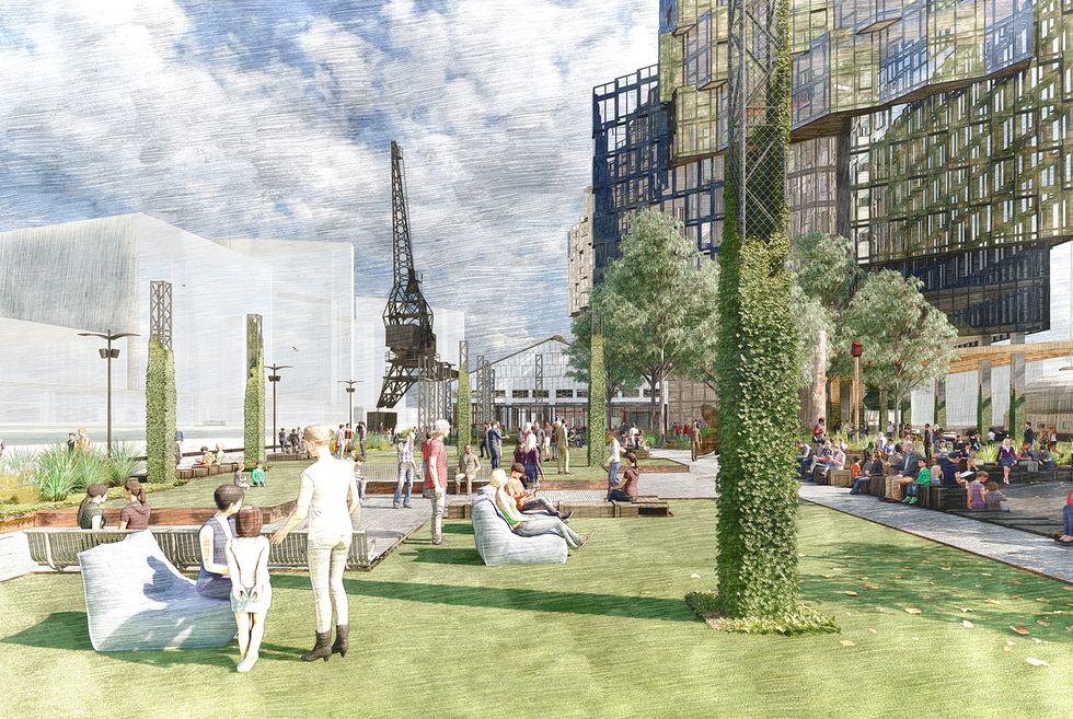 Oculus designs new park at Docklands | Landscape Australia