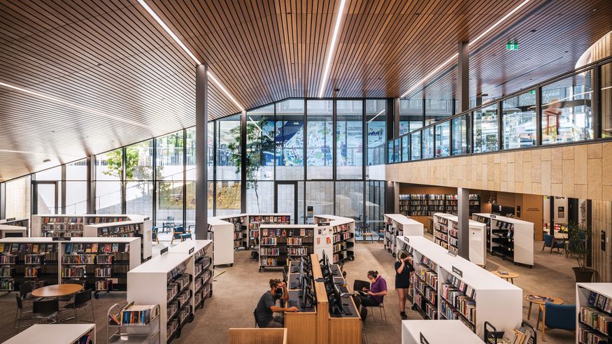 Walyalup Civic Centre by Kerry Hill Architects | ArchitectureAu