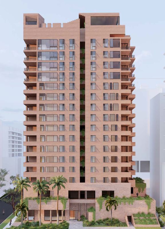 Architects collaborate on South Brisbane tower | ArchitectureAu