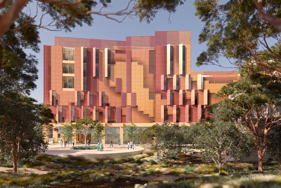 Designs unveiled for new hospital facility in Adelaide | ArchitectureAu