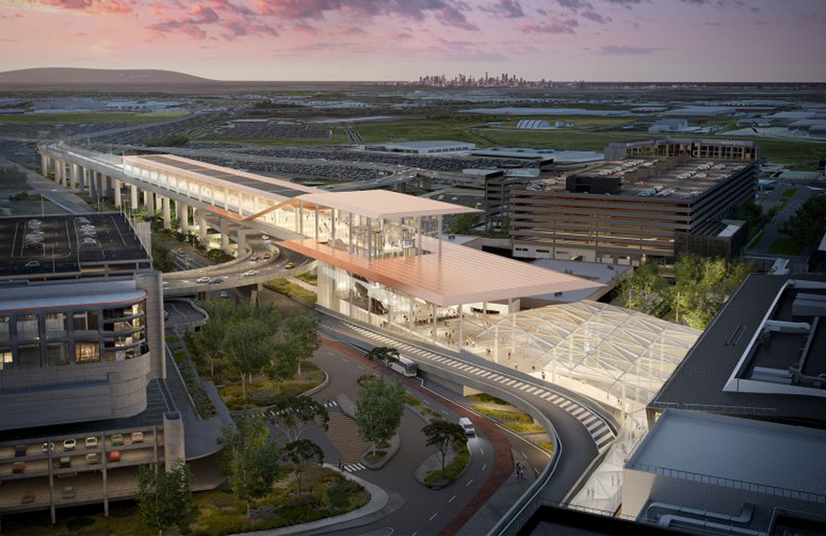 Stalemate ends: Melbourne Airport concedes development of above-ground ...