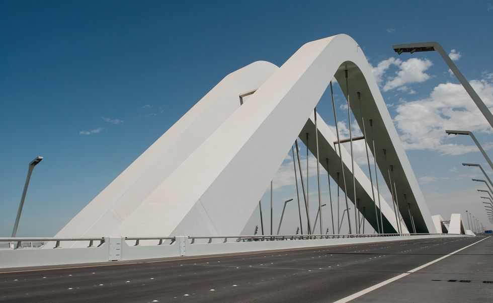 Sheikh Zayed Bridge by Zaha Hadid | ArchitectureAU