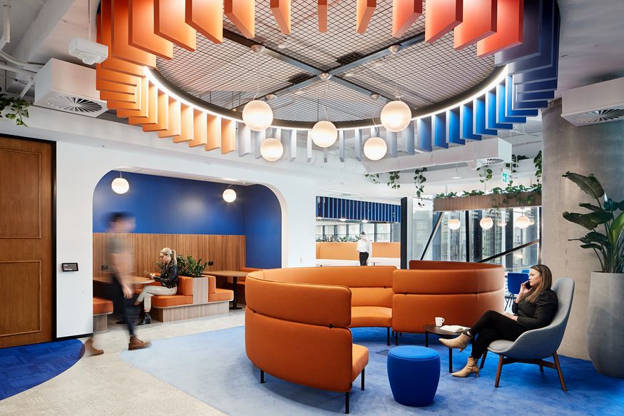 Diversity in thinking and culture: IDP Education office | ArchitectureAu