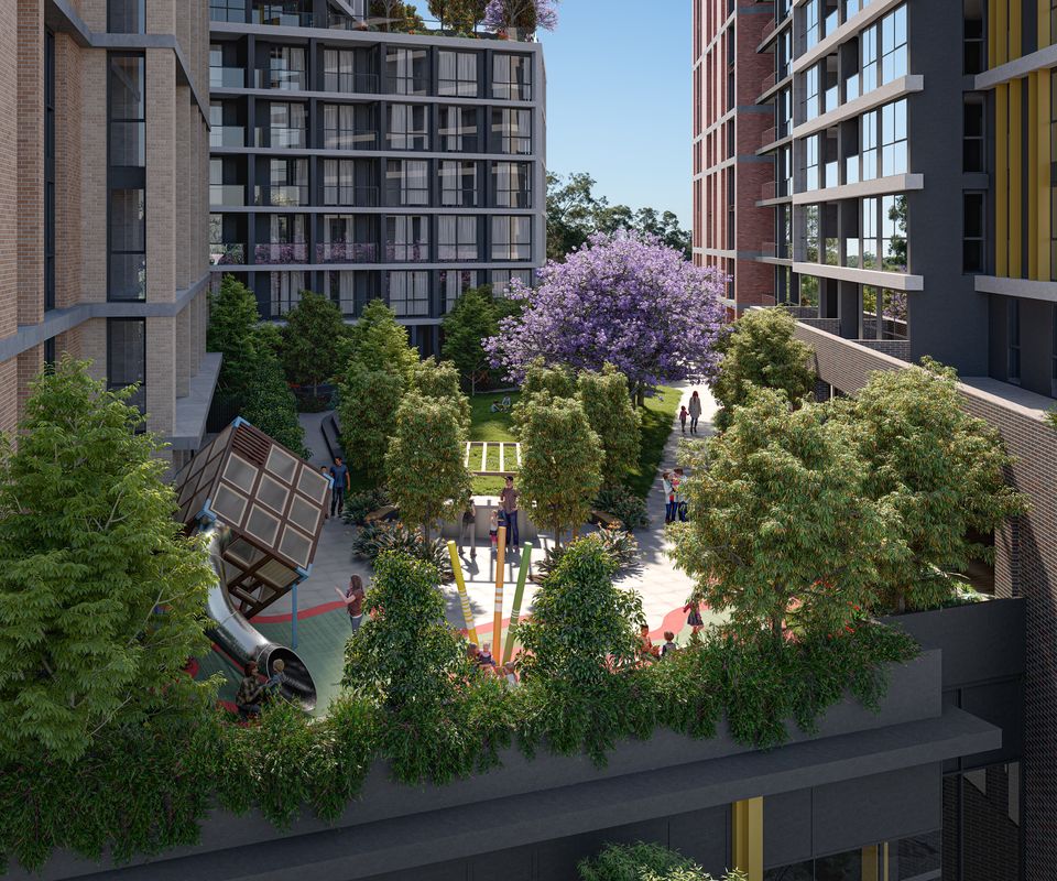 Four towers proposed at Castle Hill | ArchitectureAu