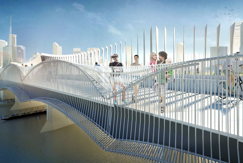 Designs for Swan Street Bridge upgrade unveiled | ArchitectureAu