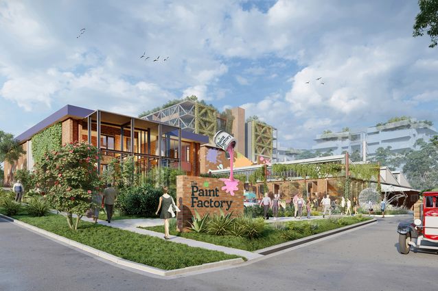 Former Brisbane paint factory to be reimagined as arts village ...